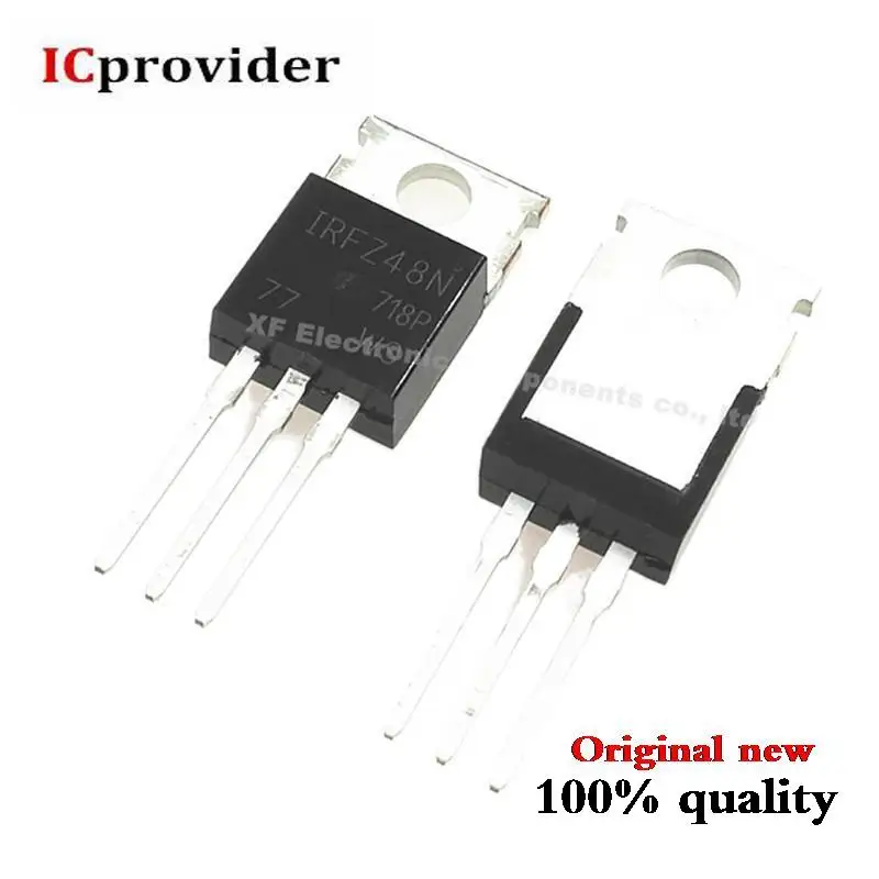 10 unids/lote IRFZ48N IRFZ48 IRFZ48NPBF 220 MOSFET nuevo original ...