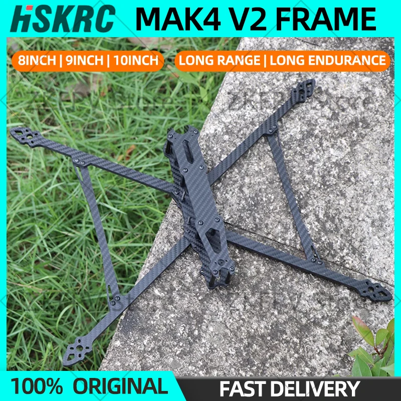 HSKRC-MAK4-V2-MARK4-FPV-Drone-Frame-KIT-8-9-10inch-367-387-427mm-Carbon ...