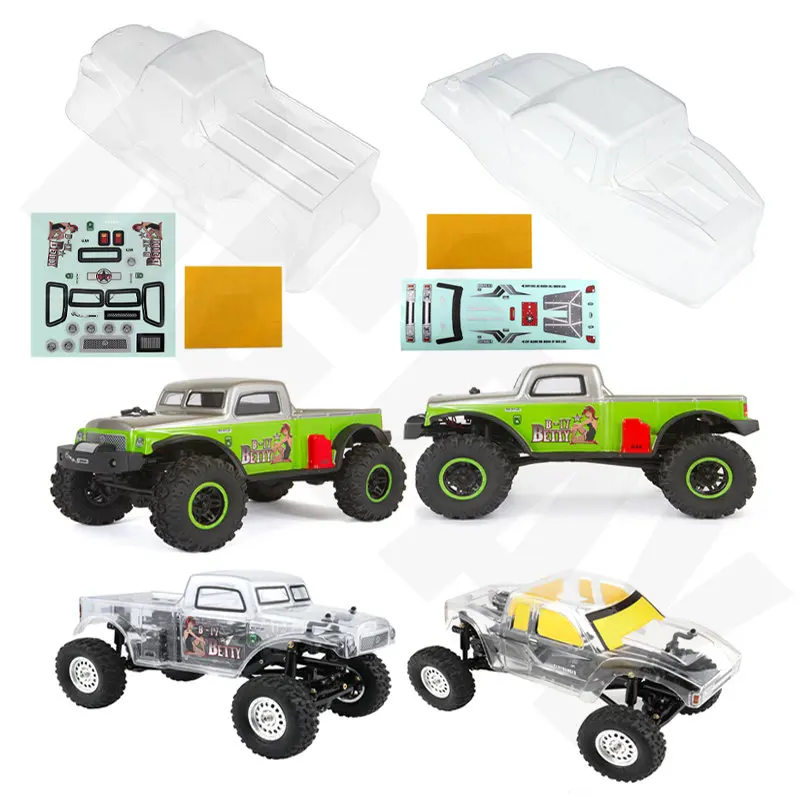 SCX24-Body-Shell-Transparent-Car-Shell-DIY-for-1-24-Axial-SCX24-B-17 ...