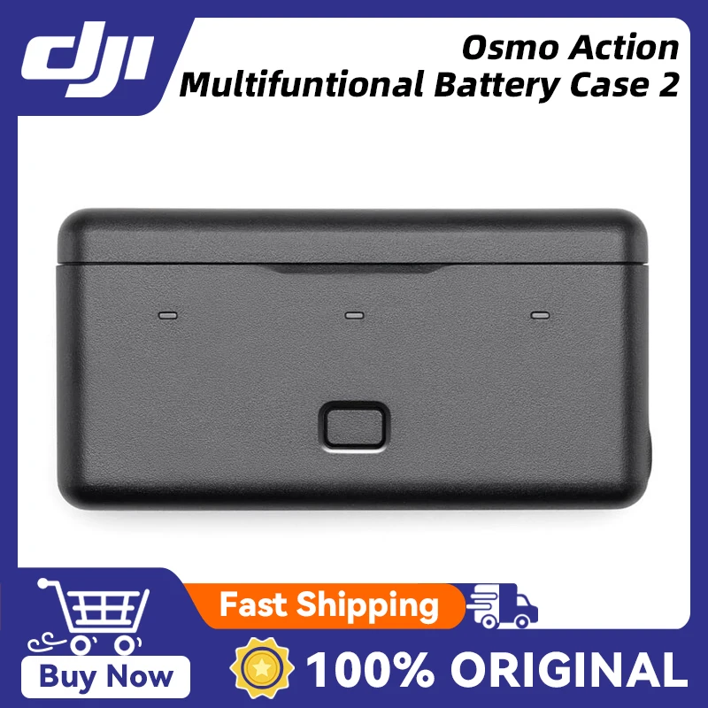 DJI Osmo Action Multifunctional Battery Case 2 for DJI Osmo Action 6 ...