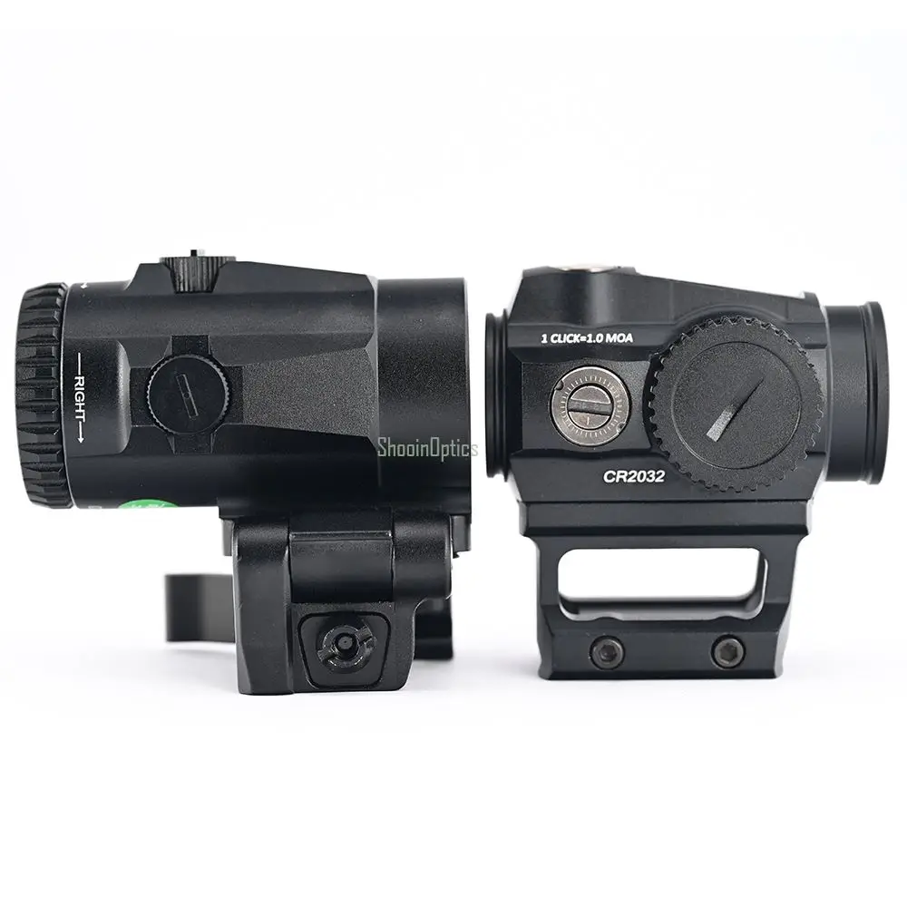 Tactical-Combo-Solar-1x-Red-Dot-Sight-Collimator-Optics-Scope-With-High ...