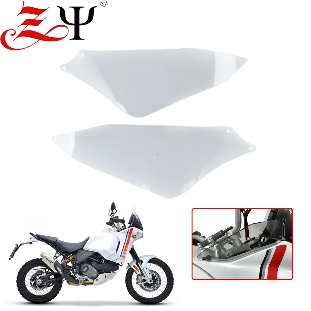 Desertx For Ducati Desert X 2022 2023 Motorcycle Side Wind Deflector ...