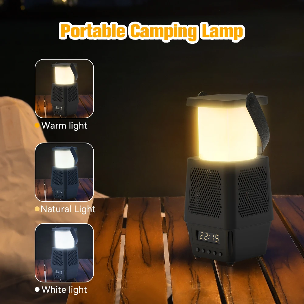 LED Camping Light USB Charging Portable Tent Lamp Multi-functional ...
