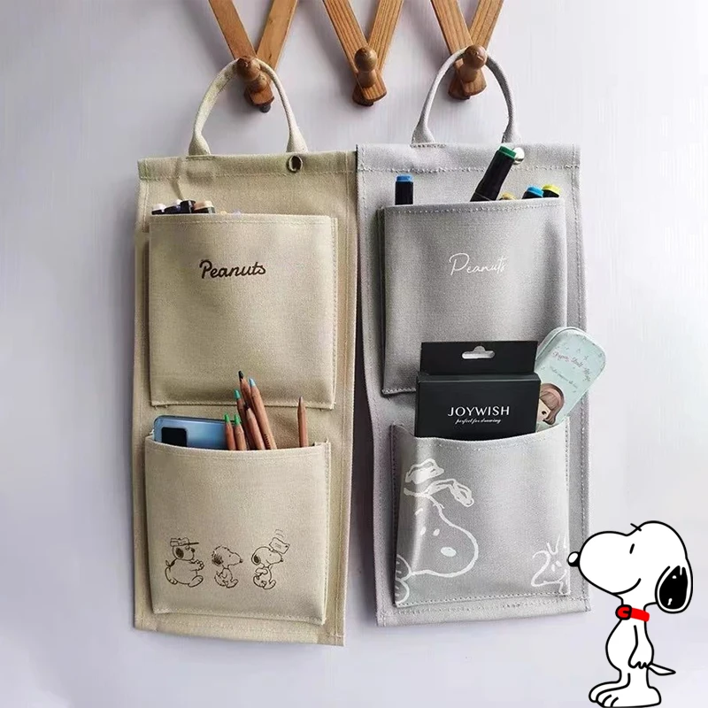 Snoopy-Hanging-Organizers-Cartoon-Waterproof-Home-Decoration-2-Pockets ...
