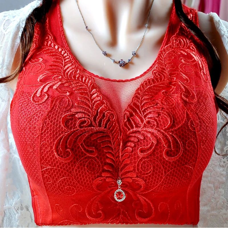 Sexy-Bras-Lingerie-Lace-Bralette-Push-Up-Bra-Wire-Free-Wide-Shoulder ...