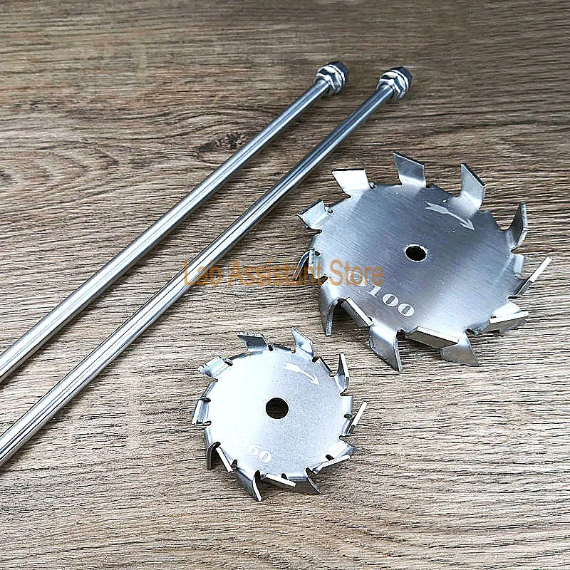 1pcs Lab 30mm-150mm SUS304 Stainless Steel Dispersing Disc Stirring ...
