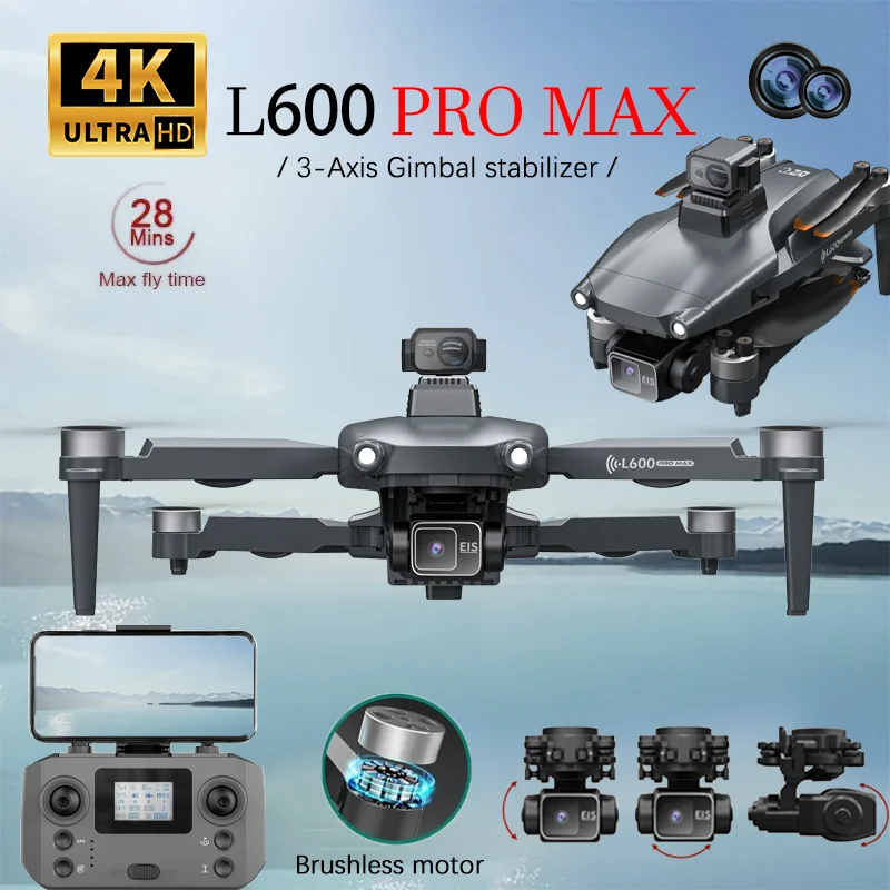 L600-PRO-MAX-GPS-Drone-Professional-4K-HD-ESC-Camera-5G-FPV-WiFi-With-3 ...