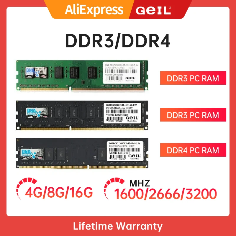 GeIL-DDR3-8G-1600MHZ-Memory-Ram-DDR4-2666MHZ-3200MHZ-RAM-8GB-16GB-32gb ...