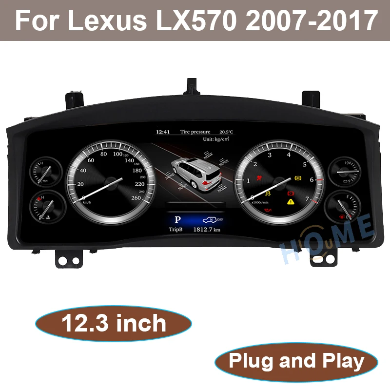 Car-Dashboard-Instrument-Display-Screen-For-Lexus-LX-570-2007-2017-LCD ...