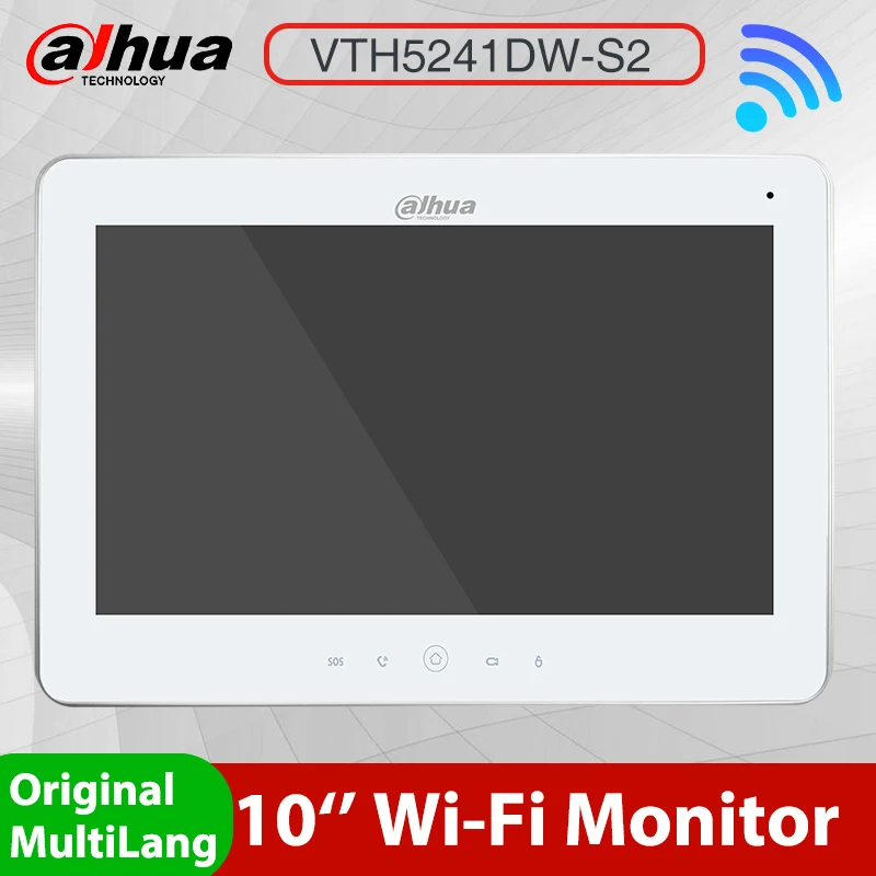 Dahua-Multi-language-VTH5241DW-S2-Original-10-Inch-TFT-WiFi-Indoor ...