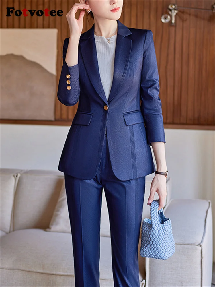Fotvotee-Autumn-Winter-Pant-Suits-for-Women-2023-New-Fashion-Office ...