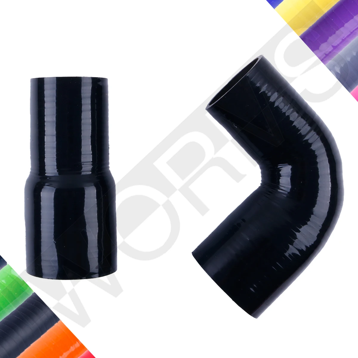 For 2007-2012 Bmw 135i 335i N54 N55 E82 E90 E92 Silicone Intercooler Hose Pipe Kit 2008 2009 ...