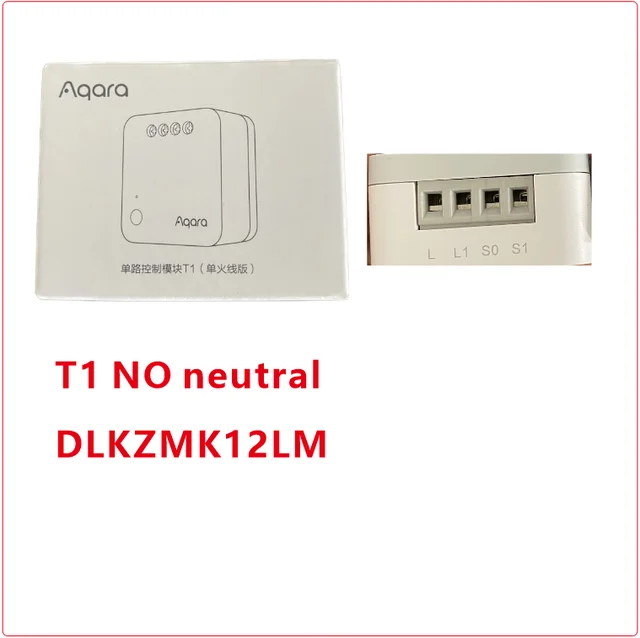 Aqara T1 Single-Way Control Module Wireless Relay Controller 1 Channels ...