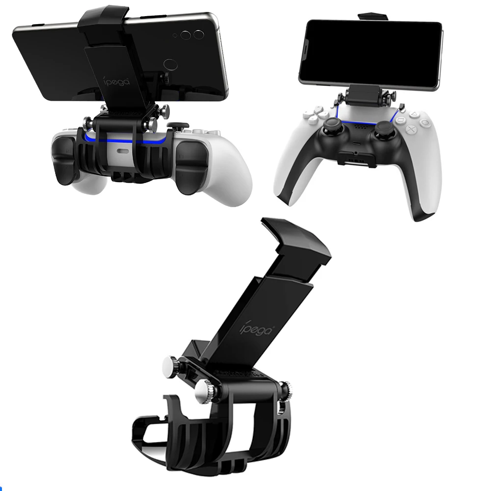 Phone Clip for PS5 Controller DualSense Holder Mobilephone Clamp Grip ...