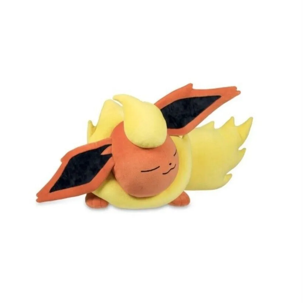 Pokemon Eeveelution Big Sleeping Flareon Plush Toy Stuffed Toys Doll ...