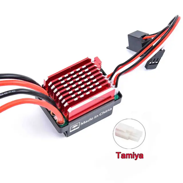 Brushed Esc Electric Speed Controller | Brushed Crawler Speed ...