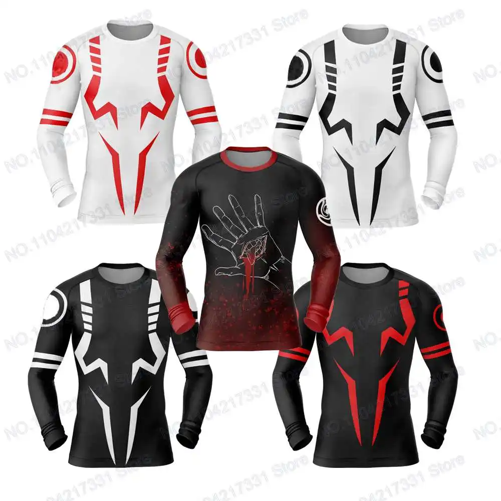 Popular-Jujutsu-Kaisen-Anime-Surfing-Jersey-Beach-Swimwear-Diving-Gym ...
