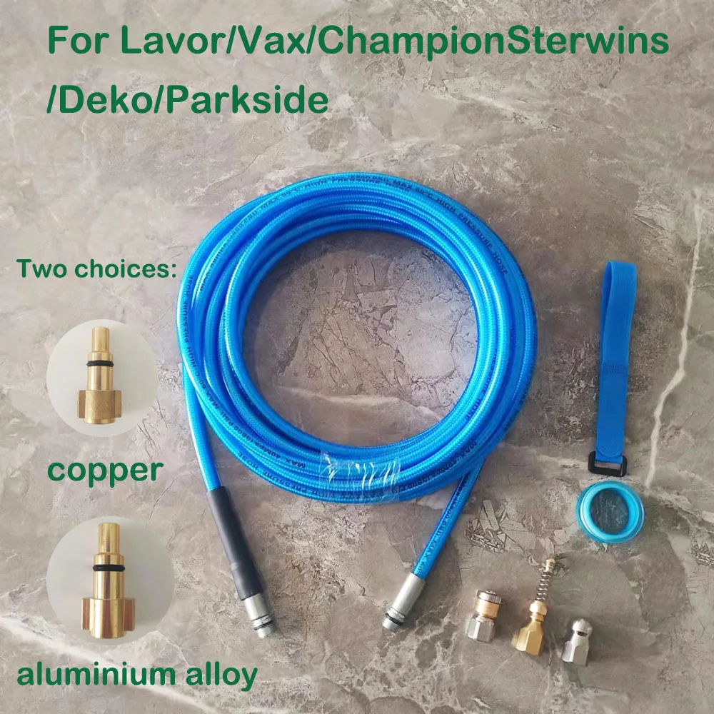 0-5-40M-Sewer-Drain-Water-Cleaning-Hose-Jetter-Kit-High-Pressure-Washer ...