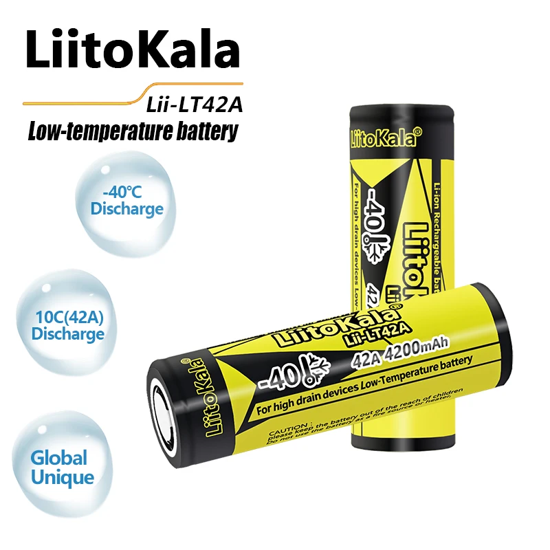1-20PCS-LiitoKala-Lii-LT42A-3-7V-4200mAh-21700-Battery-42A-Power-10C ...