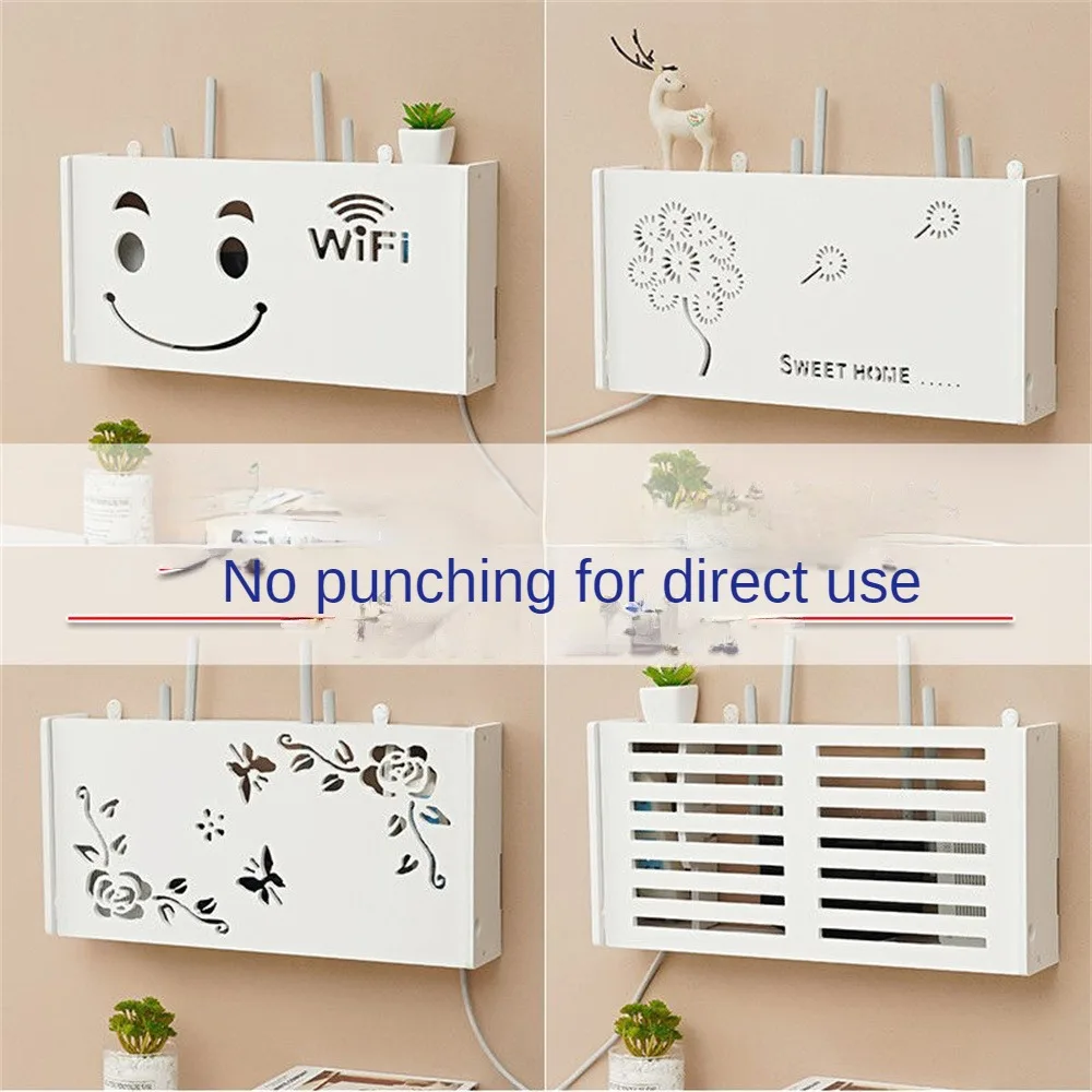 Home-Storage-Box-Wifi-Router-Switch-Power-Strip-Wall-Hanging-Home-Decor ...