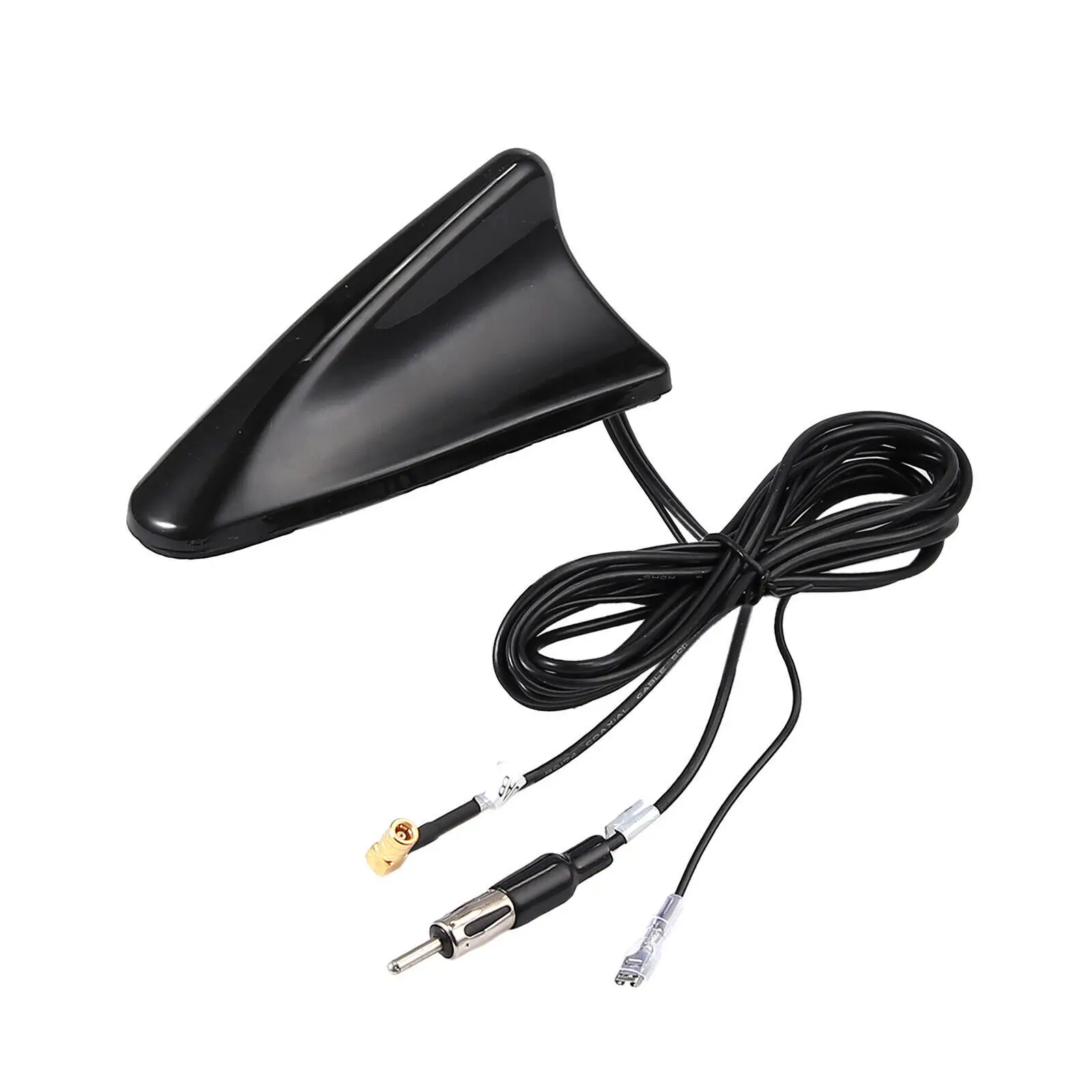1-Set-DAB-AM-FM-Car-Roof-Shark-Fin-Radio-Signal-Aerial-Active-Amplifier ...