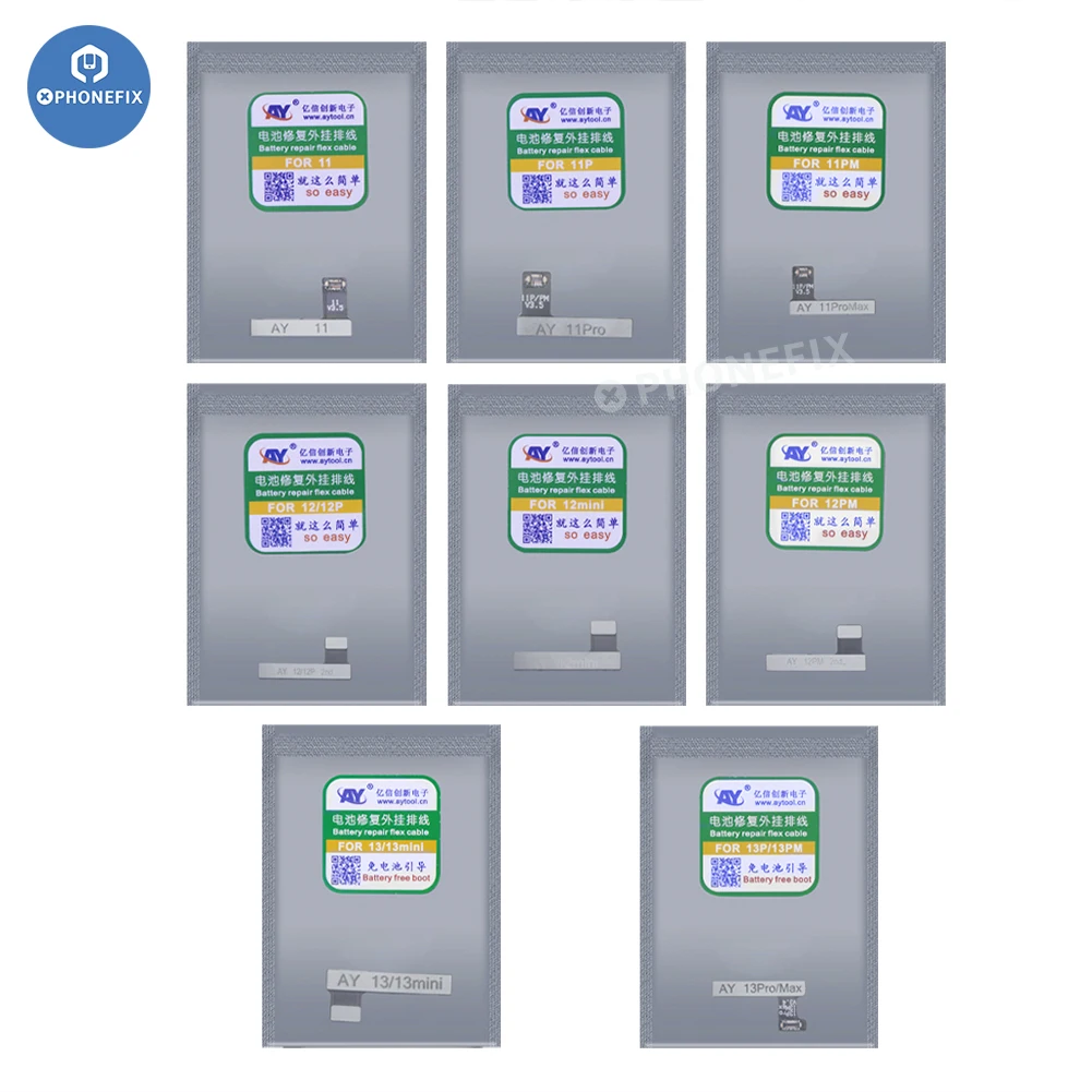 AY A108 Programmer Battery Repair Flex Cable For iPhone 11-13 Pro Max ...