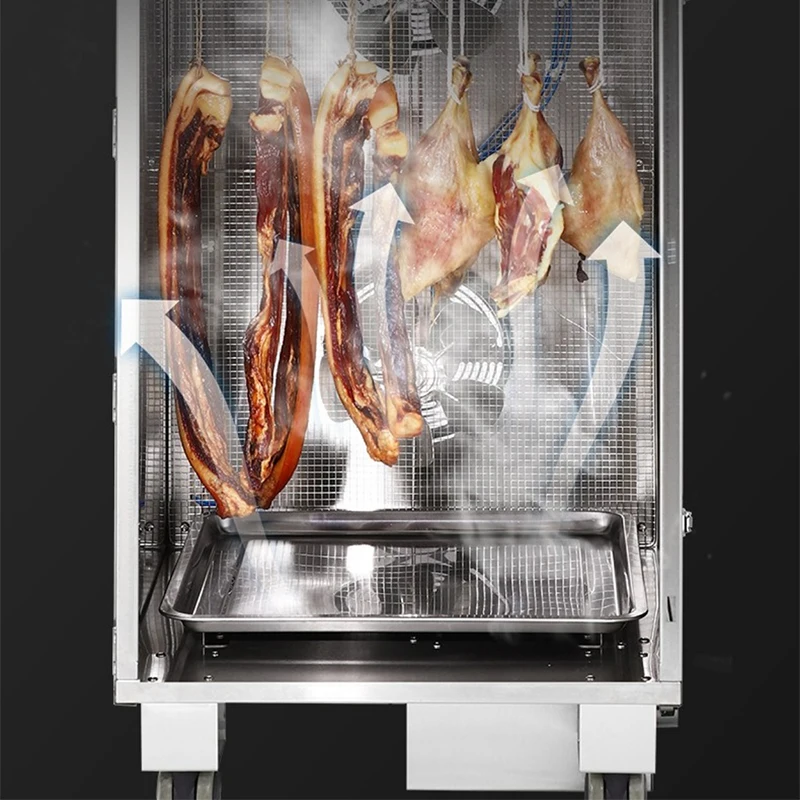 30KG Rotating sausage, sausage, bacon, chicken, duck, fish, beef dryer ...