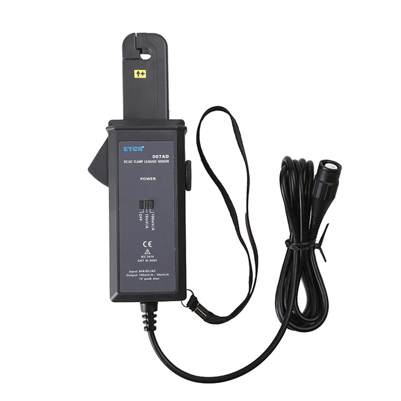 ETCR007AD High Precision AC/DC Clamp Current Sensor AC Transformer ...