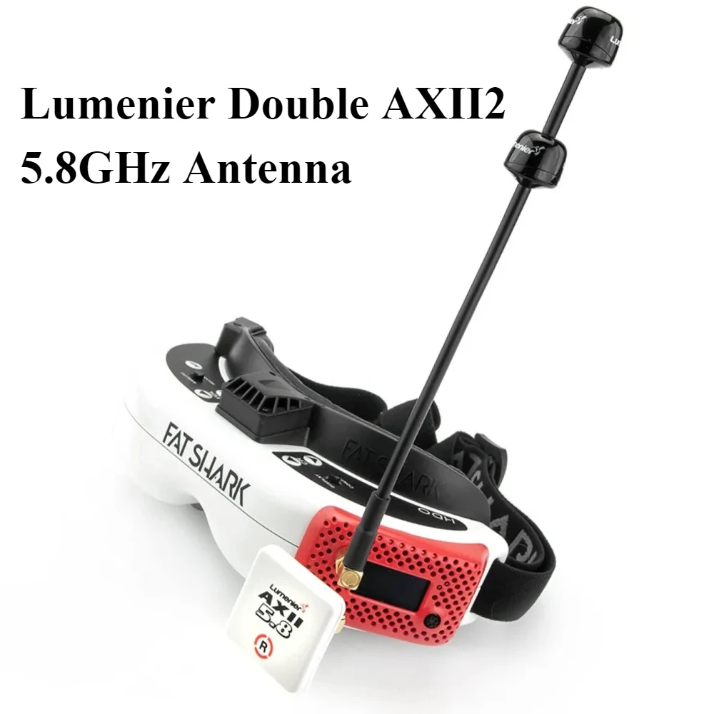 Lumenier AXII 2 Double Long Range 5.8GHz 2.2dBi Gain FPV Antenna RHCP ...
