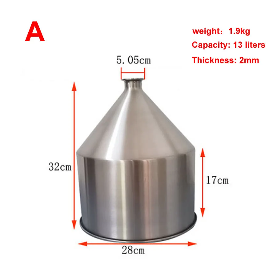 Funnel-Stainless-Steel-304-Thickening-Filling-Machine-Food-Machinery ...