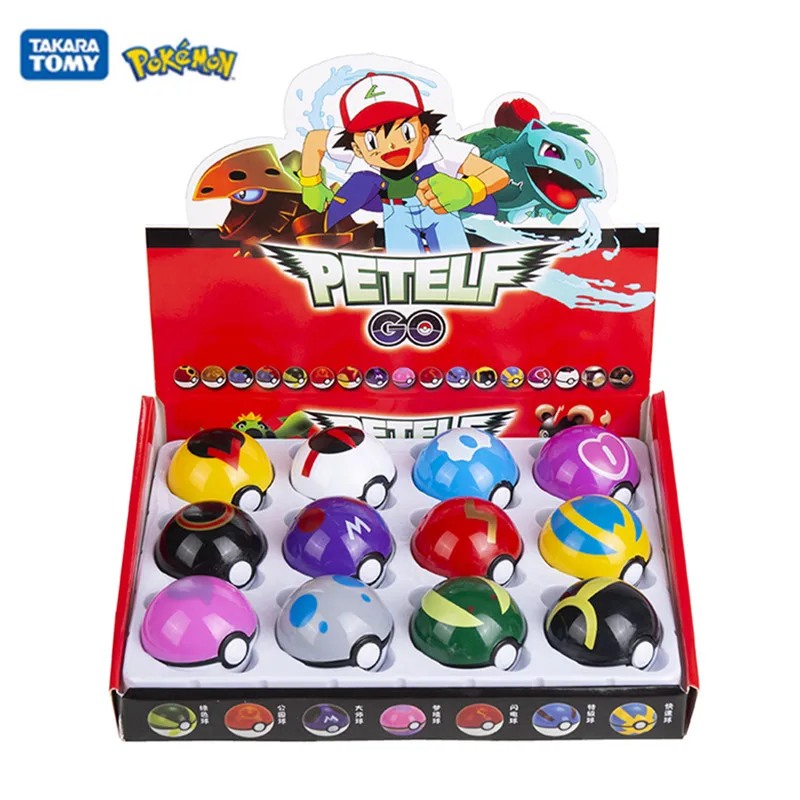12-Stks-set-Pokemon-Pikachu-Actiefiguur-Pokeball-Game-Speelgoedzak ...