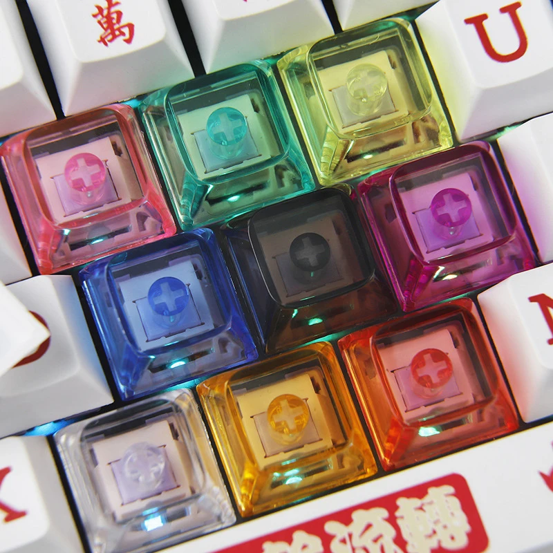 PC-XDA-2-Keycaps-Mechanical-Keyboard-Ball-Caps-Gamer-Transparent ...