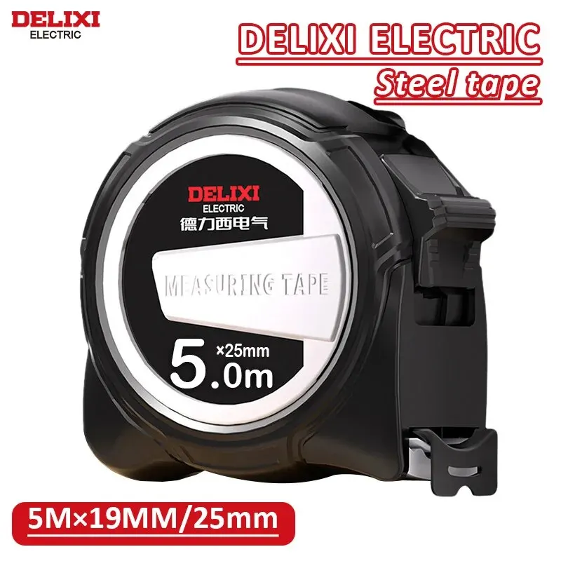 DELIXI-ELECTRIC-Steel-Tape-Measure-5M-19MM-5M-25MM-Household-Anti-fall ...