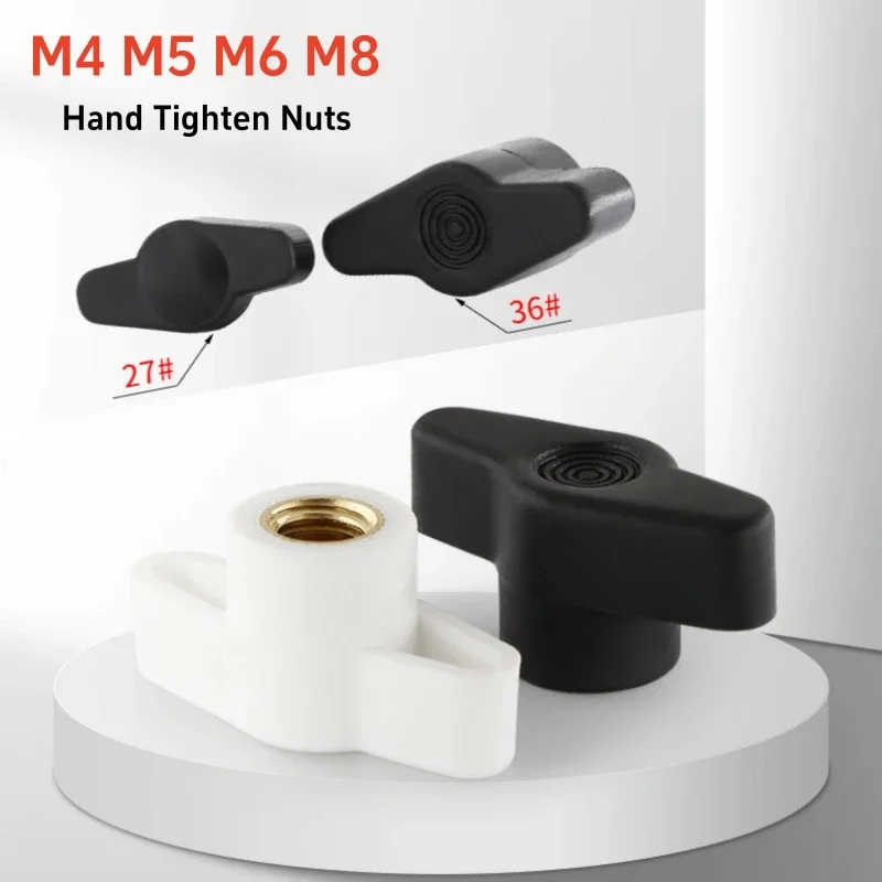 10pcs Plastic T-Handle Hand Knob Bakelite Nuts M4 M5 M6 M8 Z-type ...