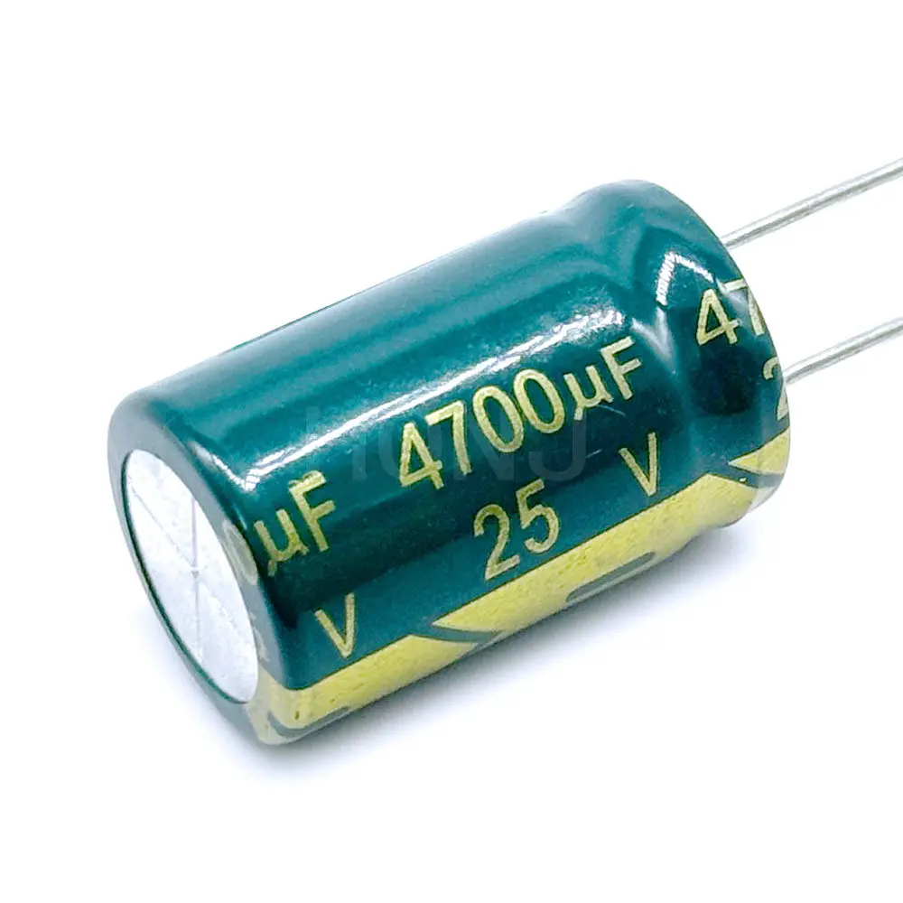 2-5PCS 25V4700UF Aluminum Electrolytic Capacitor Original Low Esr ...