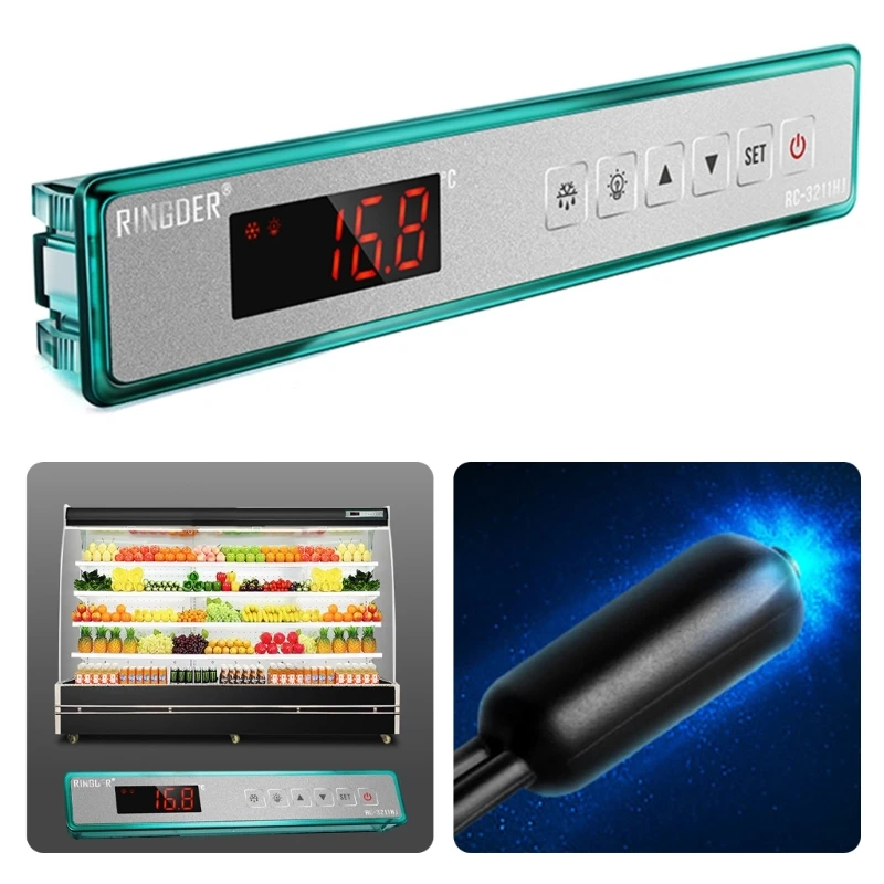 Digital-Display-Cabinets-Freezer-Refrigerator-Temperature-Controller ...