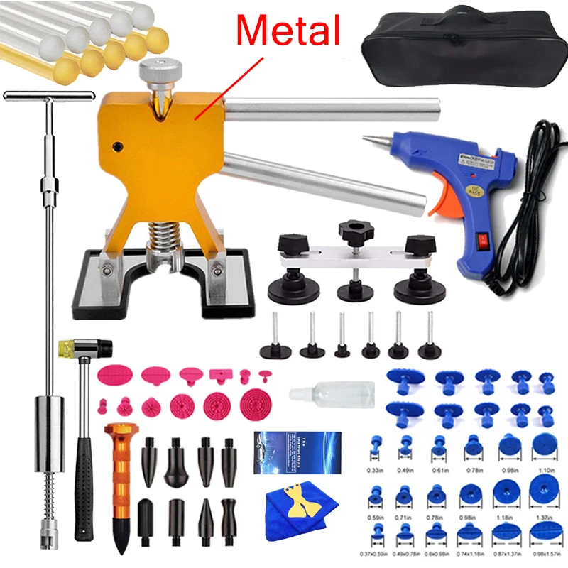 Car-Gold-Puller-Repair-Tools-Kit-Automobile-Dent-Traceless-Removal-For ...