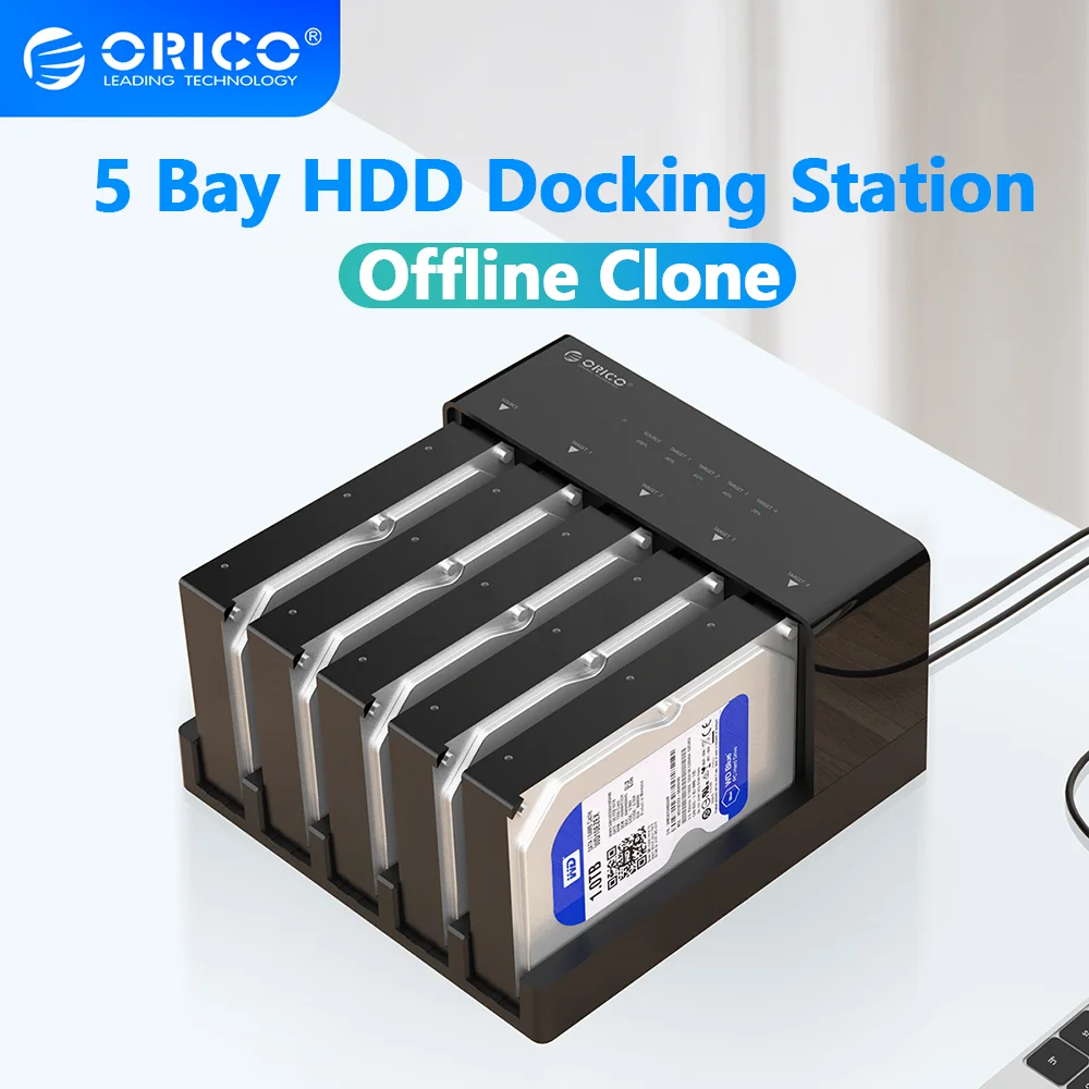 Docking-Station-per-HDD-ORICO-2-5-Bay-con-Docking-Station-per-disco ...
