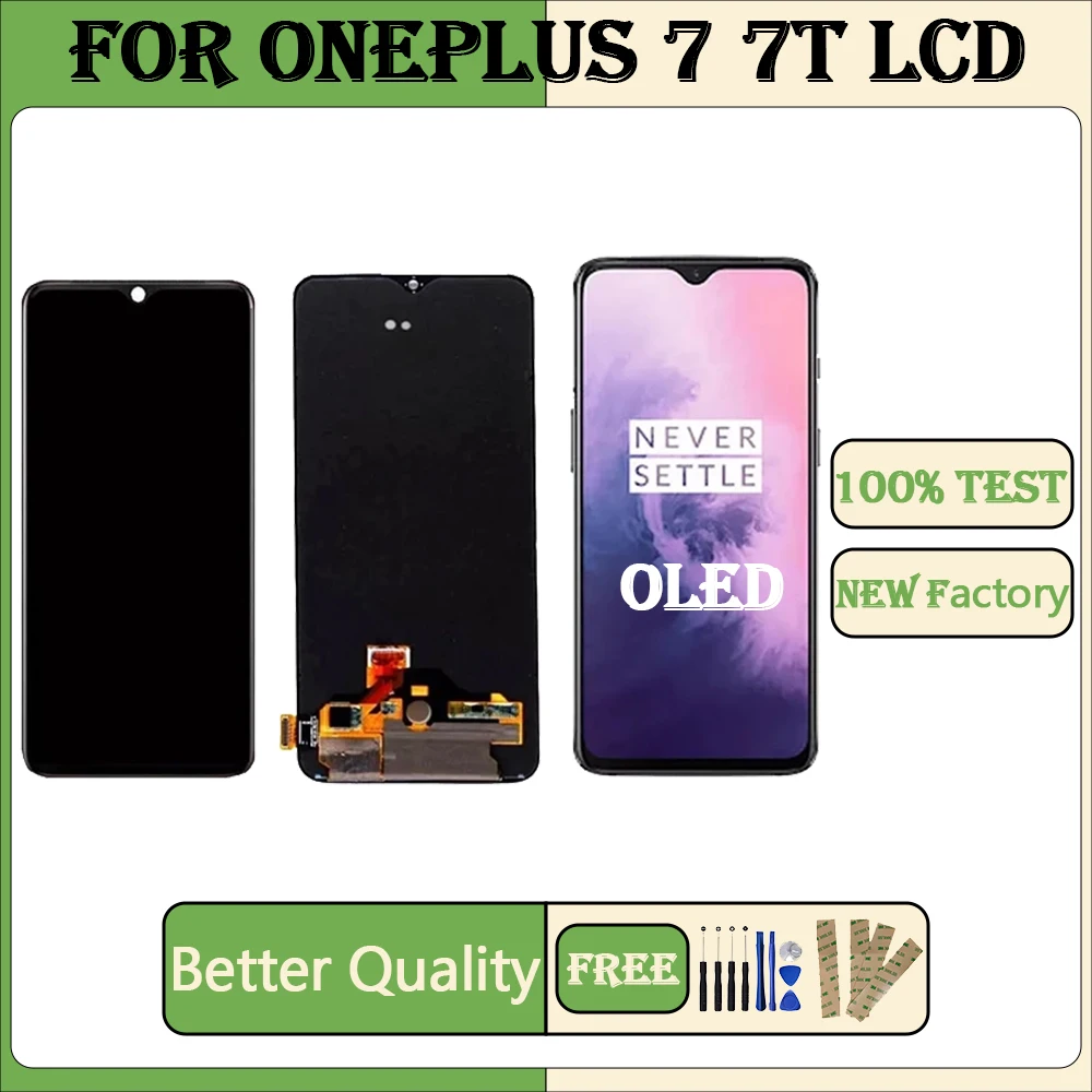 Quality-Factory-New-OLED-For-Oneplus-7-LCD-Display-Touch-Screen ...