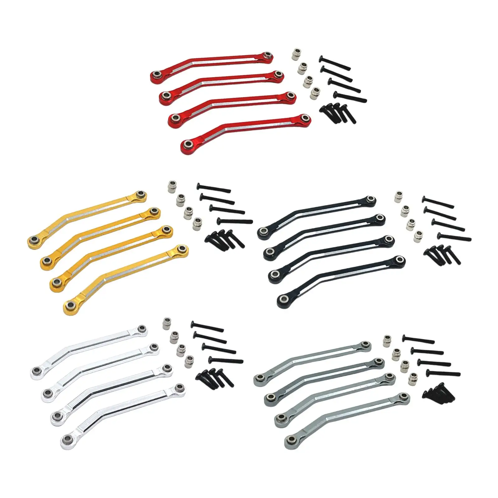 RC Car Chassis Link Upgrade Parts for Fcx24 1/24 Truck DIY Accessories ...