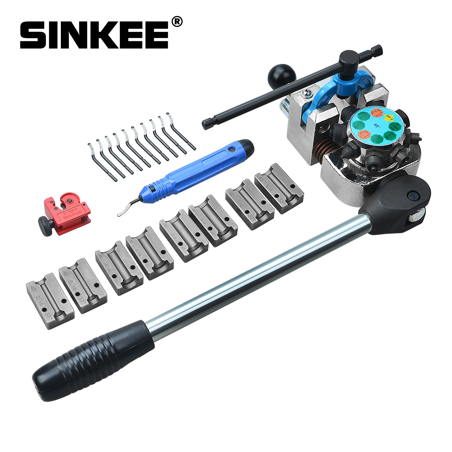 Professional-Brake-Pipe-Line-Flaring-Automotive-Hand-Tool-Turret-Type ...