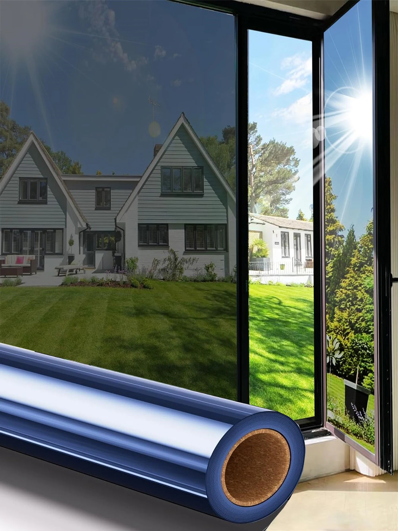 One-Way-Window-Film-Privacy-Reflective-Mirror-Glass-Film-Sun-Blocking ...