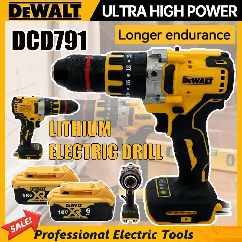 DEWALT DCD791 Compact Cordless Drill Brushless Motor Drill Screwdriver ...