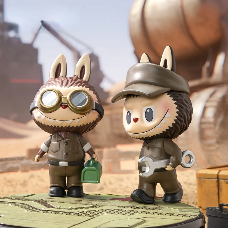 Labubu โมเดลของเล่นกล่องปริศนาตัวการ์ตูน, ตุ๊กตากล่องลึกลับของเล่น ...