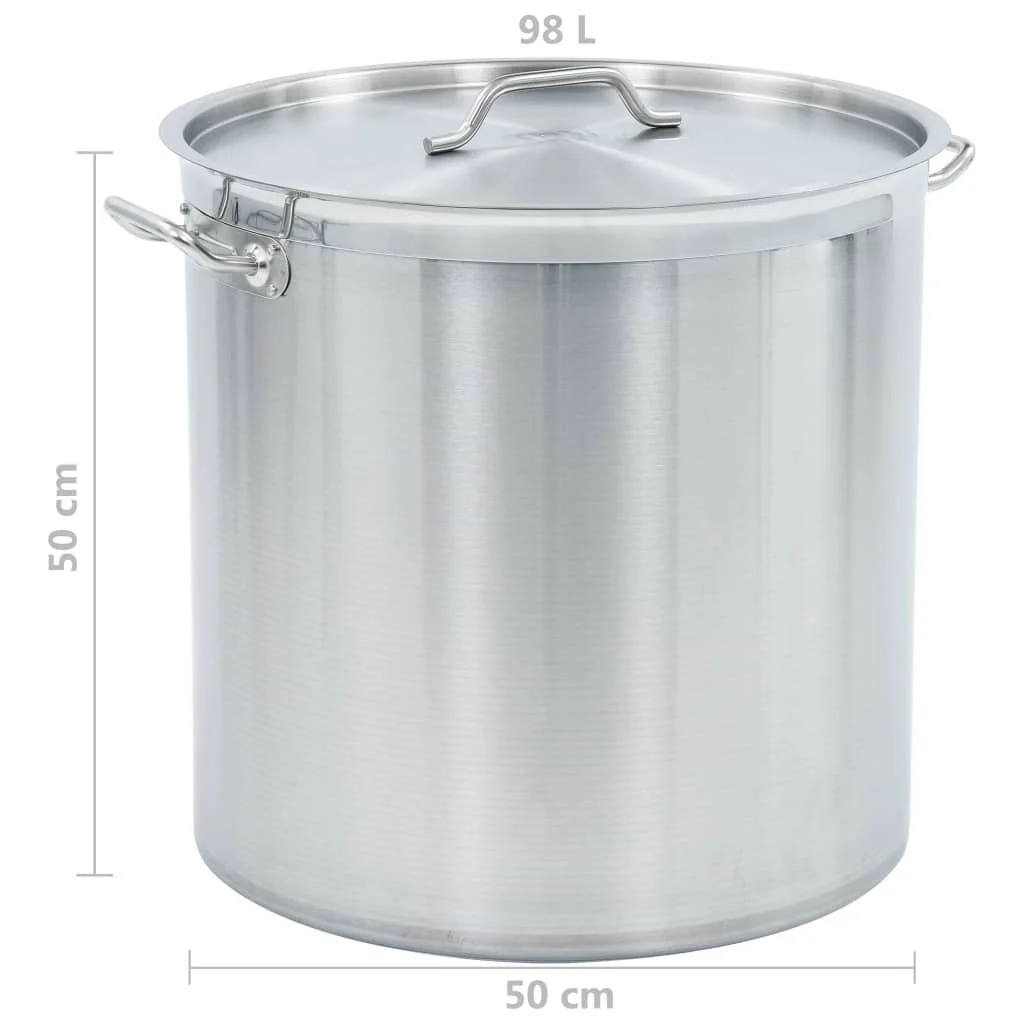 Restaurant Big Pot De Stock 20 30 35 Liter 40 50 150 Gallon 3-layer ...