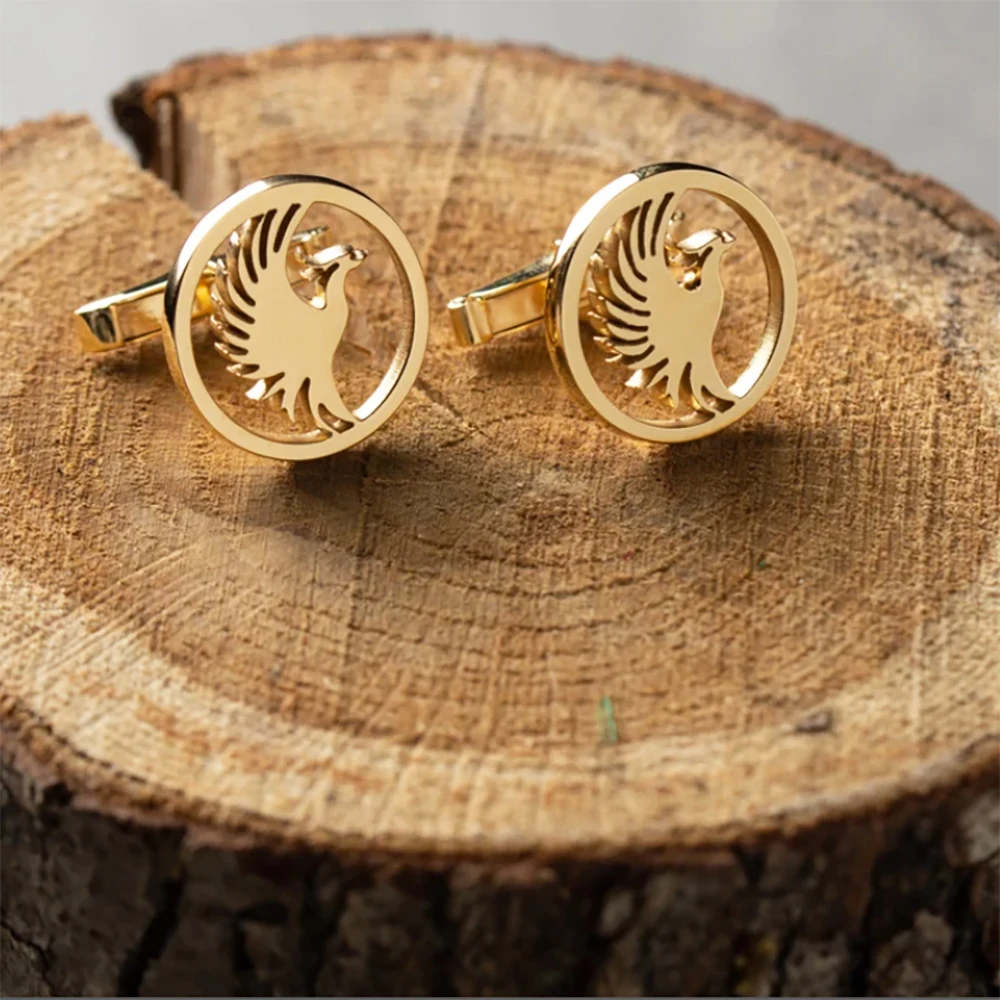 Phoenix-Cufflinks-Personalized-Animal-Cufflinks-Men-s-Beautiful ...