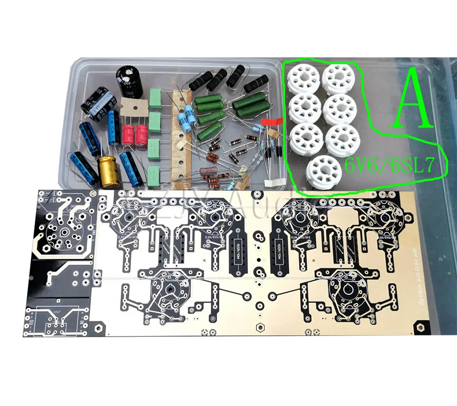 A46-American-Classic-Dynaco-6V6-EL84-10W-Low-Power-Tube-Amplifier-DIY ...
