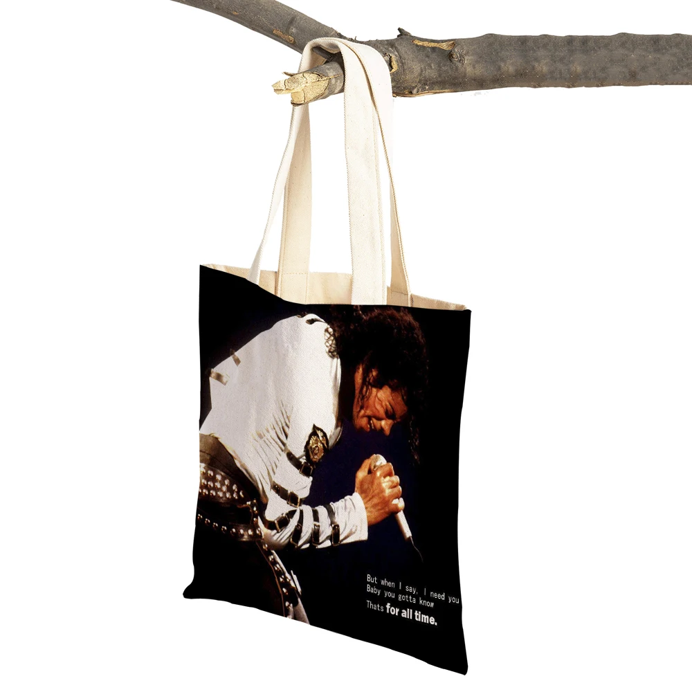 Michael-Jackson-Shopping-Bag-Double-Print-Shopper-Supermarket-Bags ...