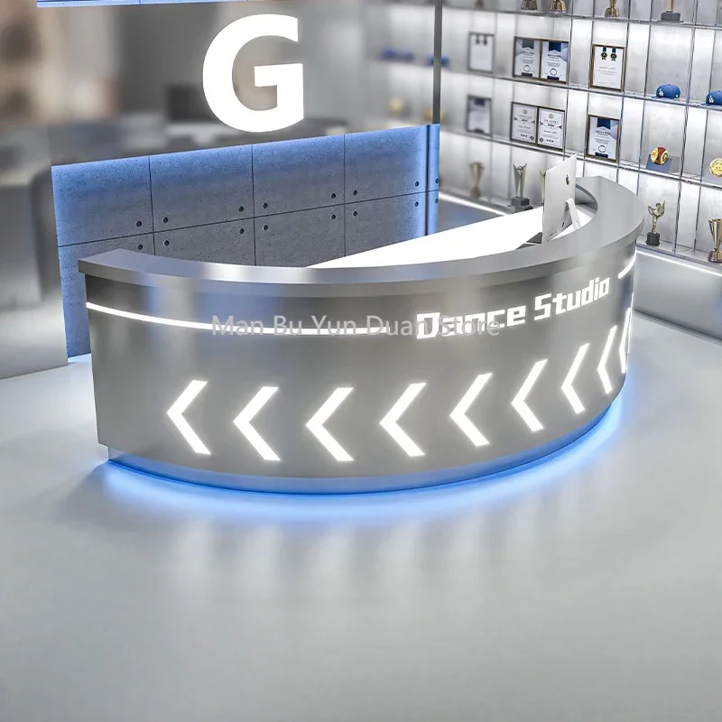 Simple-Modern-Stainless-Steel-Reception-Curved-Counter-Barber-Shop-Cash ...