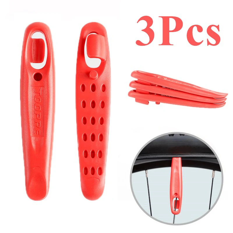 3PCS Bicycle Tyre Tire Lever Ultralight Wheel Repair Tool MTB Mountain Bike Road Tire Spoon ...